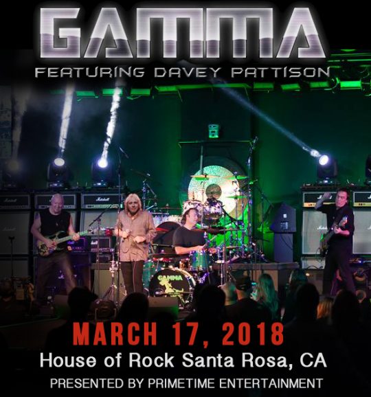 GAMMA with special guest Harry's Big Rock Revival - Rock Star University